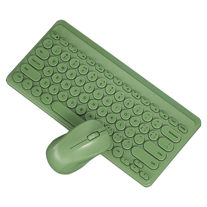 Simple Wireless Keyboard and Mouse Compact Quiet F... – Vicedeal