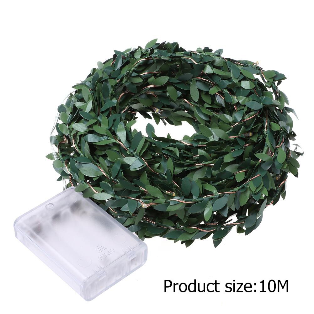 2M/5M/10M Led Bladeren String Lights Garland Weddi... – Vicedeal