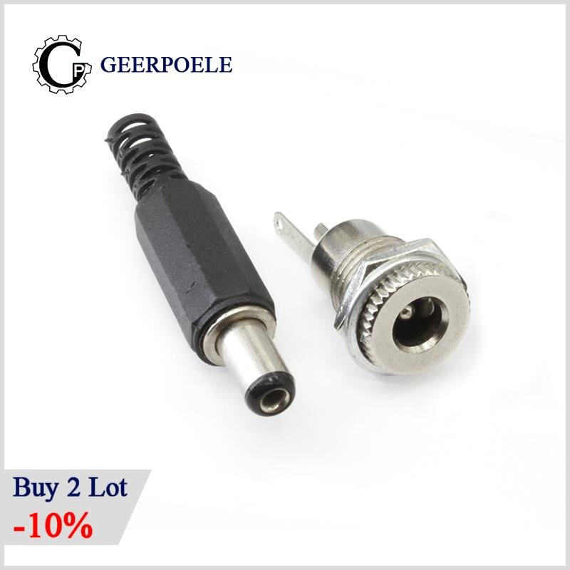 Lote de 5 unidades de conector DC 5,5x2,1, 5,5x2,5... – Grandado