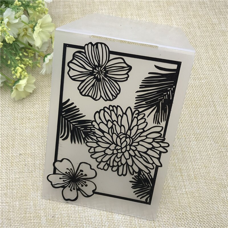 Spring flower DIY Plastic Embossing Folder For Scr... – Grandado