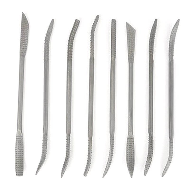 Wood Riffler File Set 8PCS 200Mm Double Ended Burr... – Vicedeal