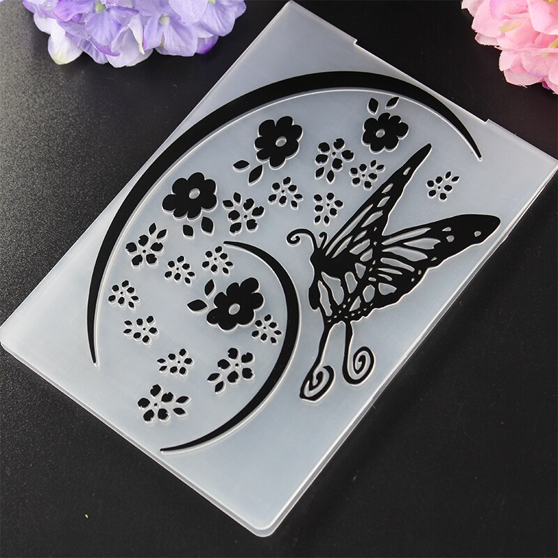 The butterfly Embossing Folder For Scrapbook DIY A... – Grandado