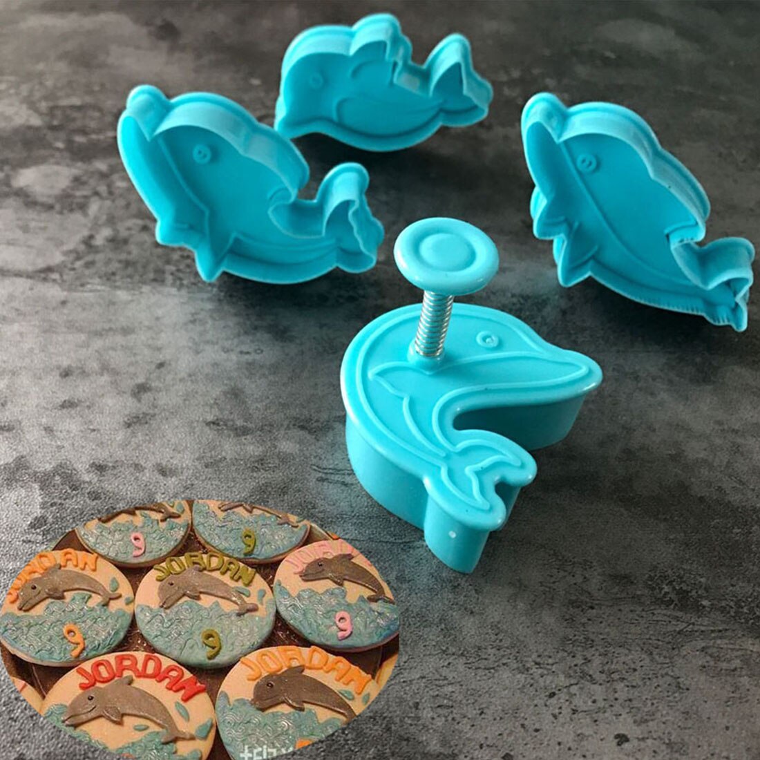 4 Stuks Dolphin Shape Lente Cookie Cutter Fondant ... – Grandado