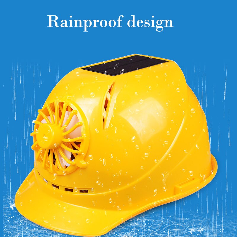 Solar Fan Hat Charging Hard Hat Summer Outdoor Wor... – Vicedeal