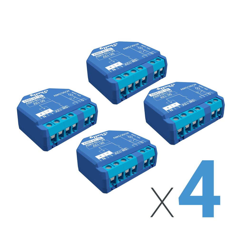 Shelly Plus 1 Smart Switch WiFi Bluetooth Operated... – Grandado