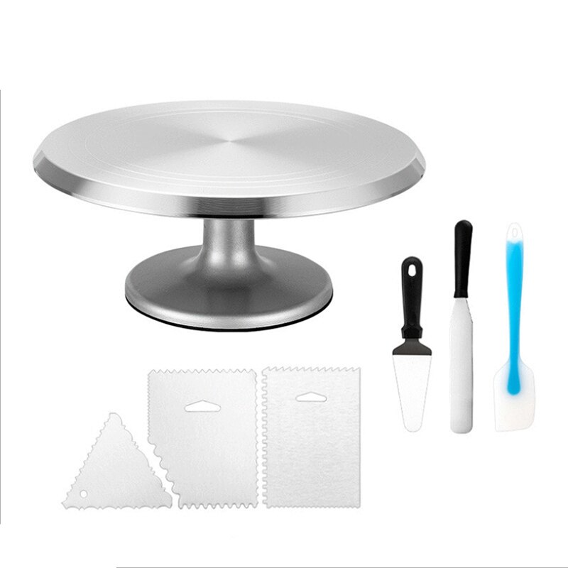 Revolving Cake Stand 12 Inch Cake Turntable with 3... – Vicedeal