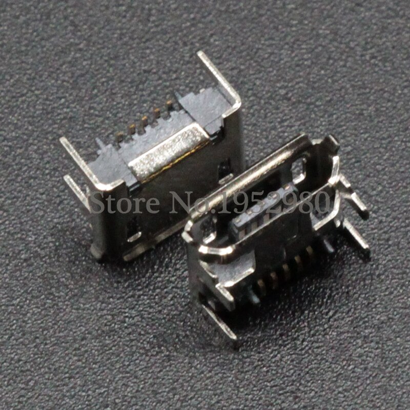10PCS Micro USB Socket 5 Pins B Type Female Connec... – Vicedeal