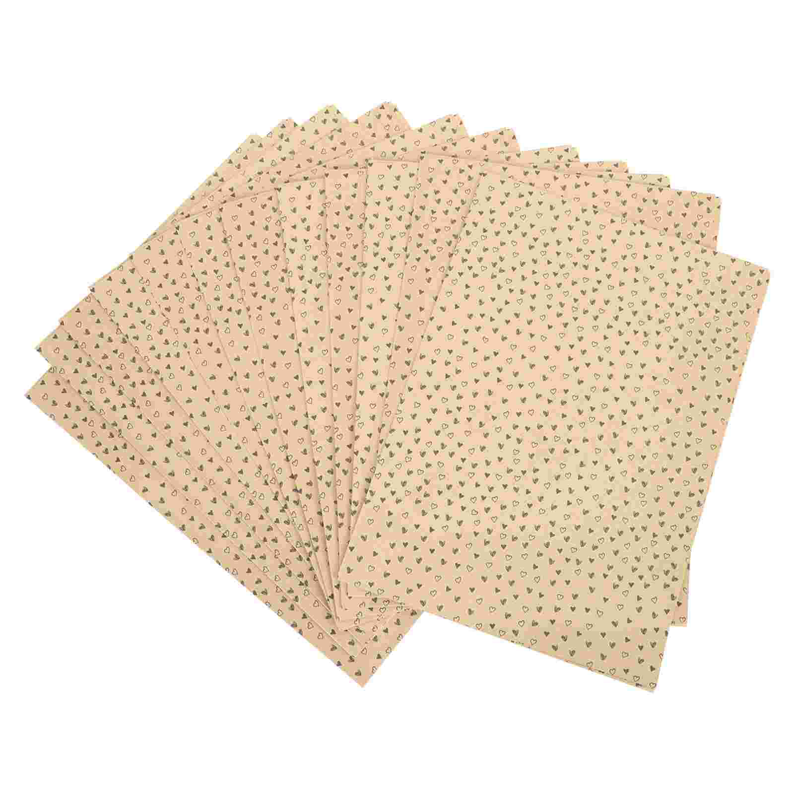 10 Sheets Valentine Wrapping Paper Party Paper Val... – Grandado