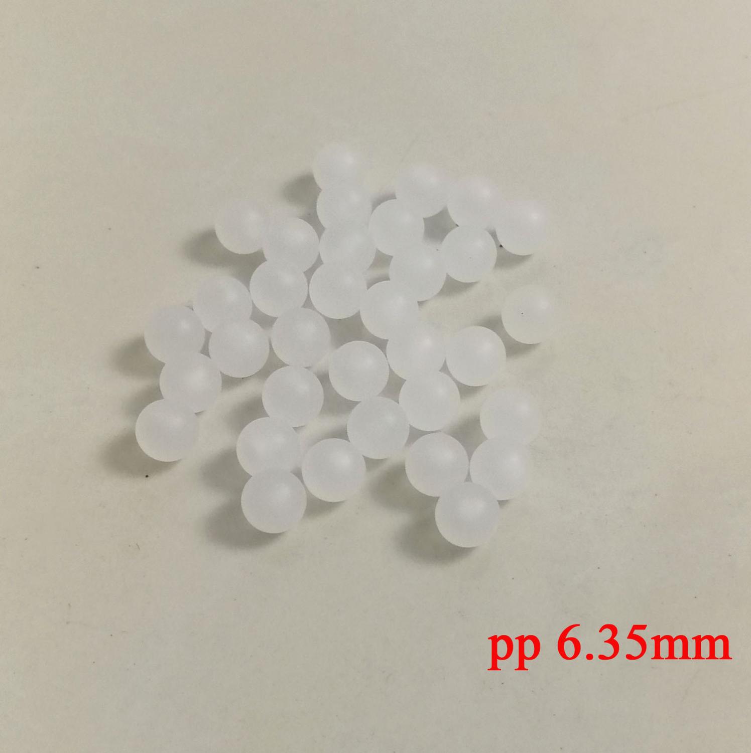 6.35mm Dia Polypropylene PP Plastic Solid Ball, ab... – Vicedeal