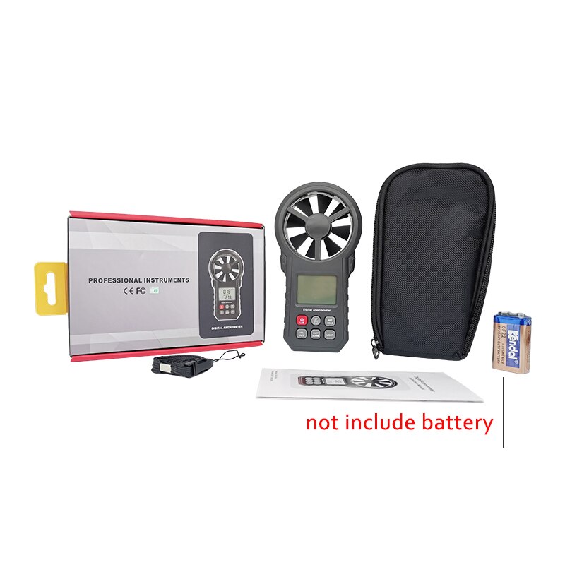 0-30m/s Big Wind Wheel Meter Digital Air Anemomete... – Grandado