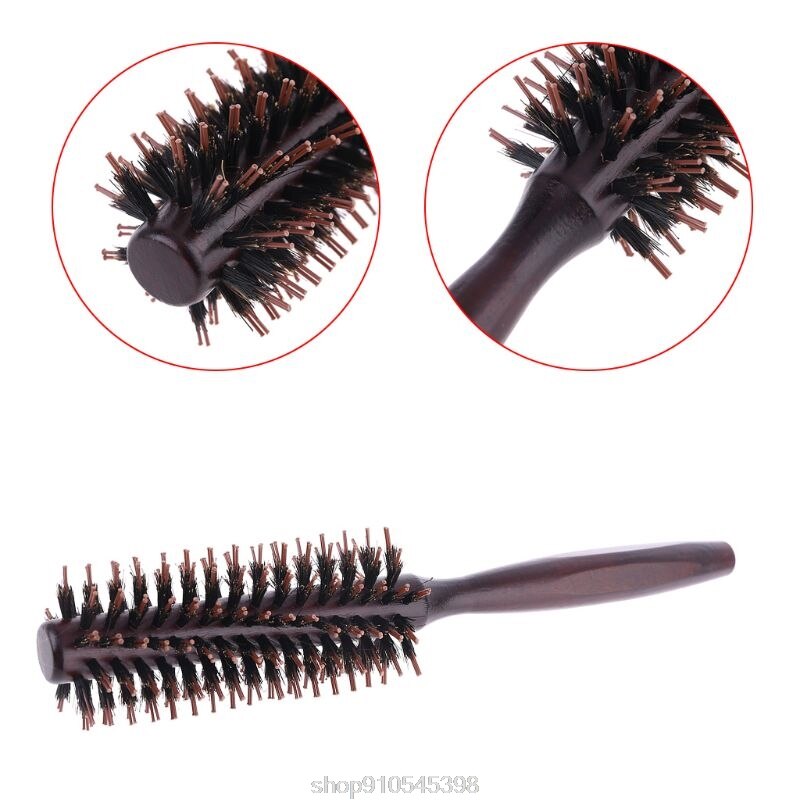 6 Types Hair Comb Natural Boar Bristle Rolling Bru... – Grandado