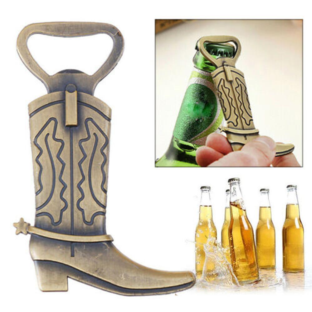 Creatieve Retro Cowboy Boot Flesopener Metalen Ope... – Grandado