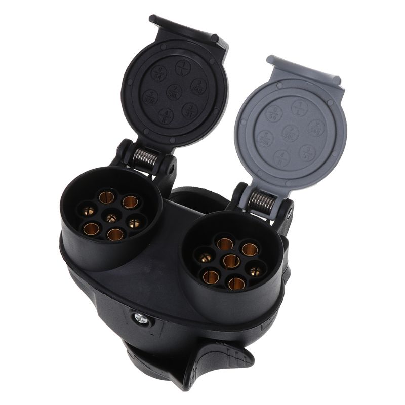 13 Pin Plug to 12N / 12S 7 pin Sockets Caravan Tow... – Vicedeal