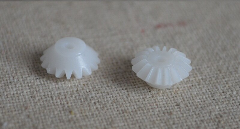 DIY 100PCS 0.5 Modulus 16T 2mm Aperture Plastic Sp... – Grandado