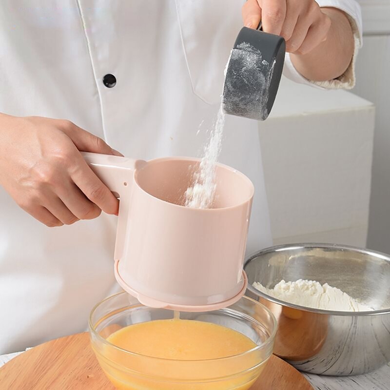Home Kitchen Pastry Baking Tool Manual Powder Sift... – Grandado