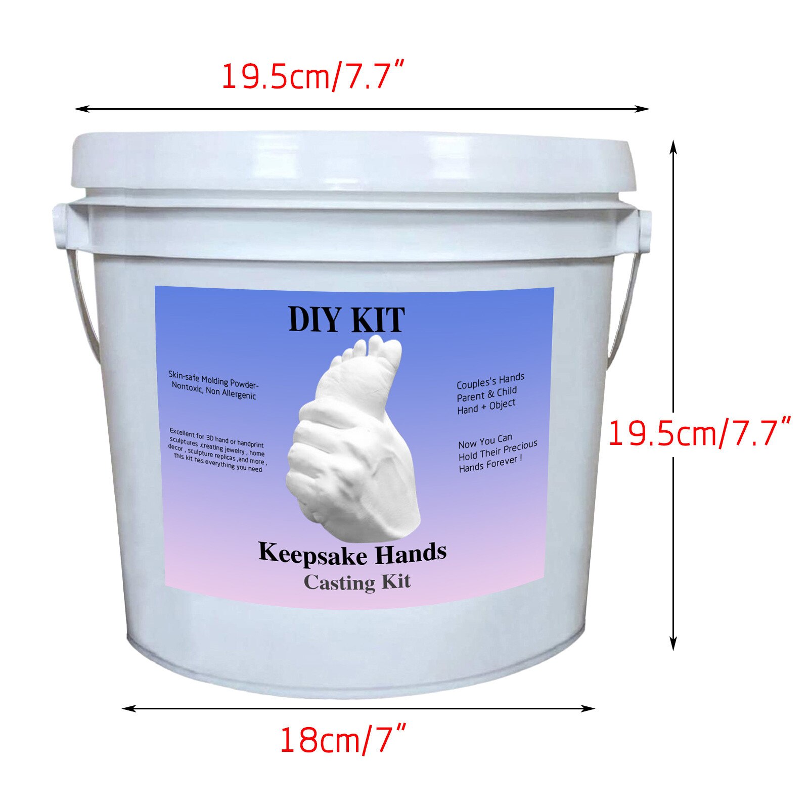 4 # Valentijnsdag Aanwezig Klei Mallen Souvenir Ca... – Grandado