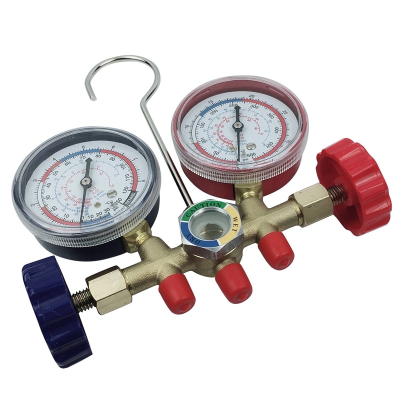 Air Conditioning Fluorinated Pressure Gauge Dual G... – Vicedeal