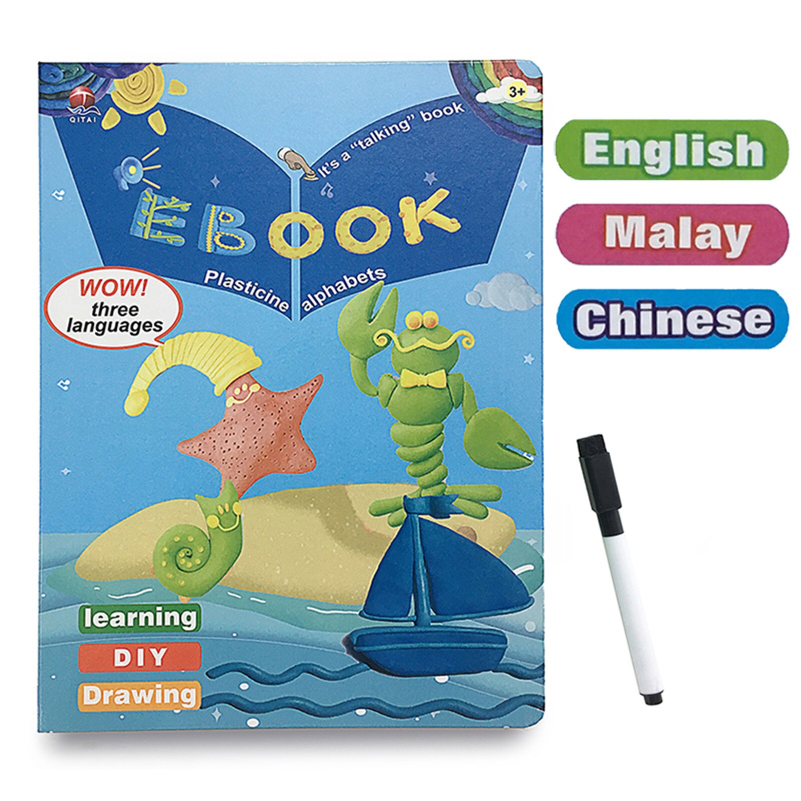 Novelty Baby Toys Phonetic Chart Wall Kids Early L... – Grandado