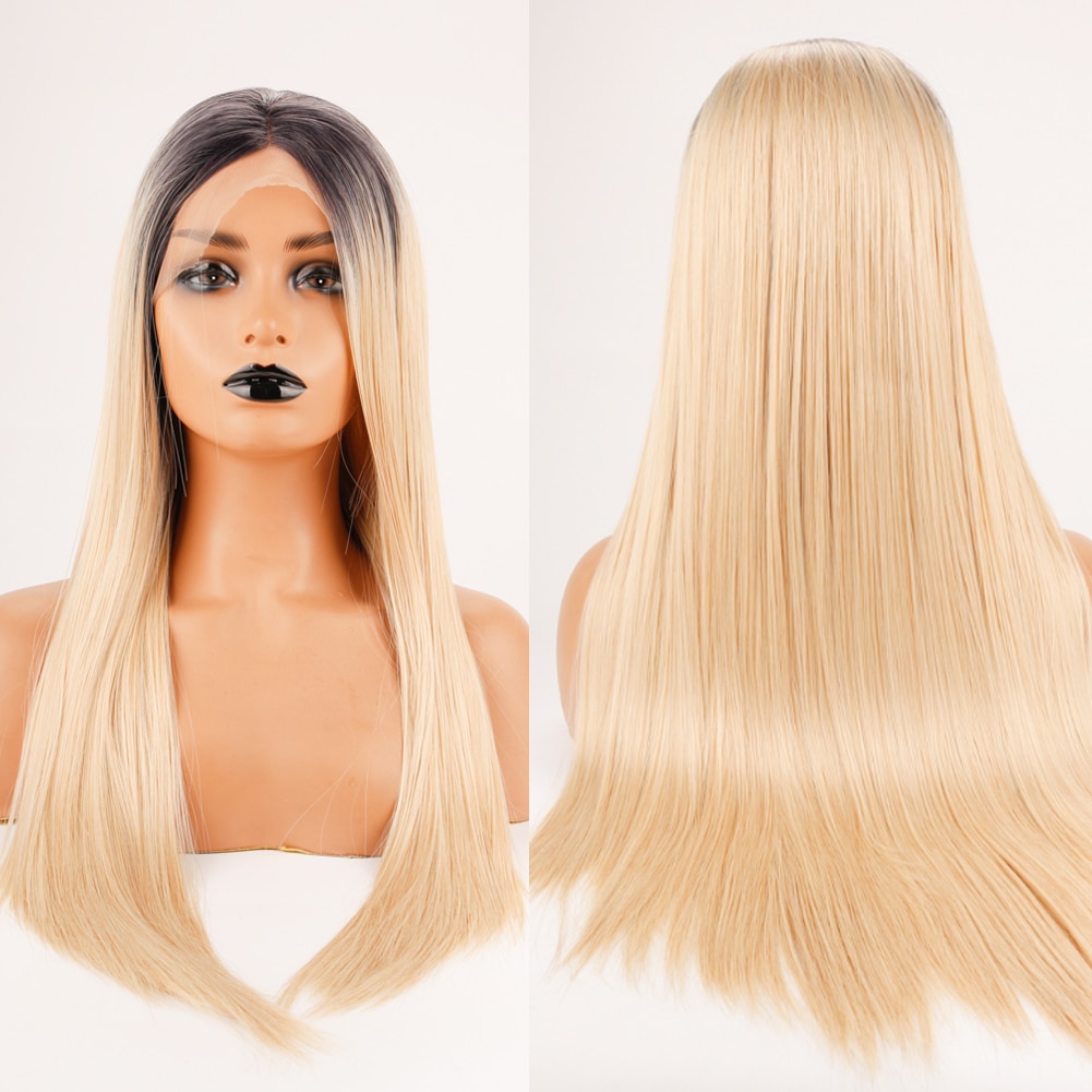 DLME1BT613 Ombre Synthetic Lace Front Wig With Nat... – Grandado