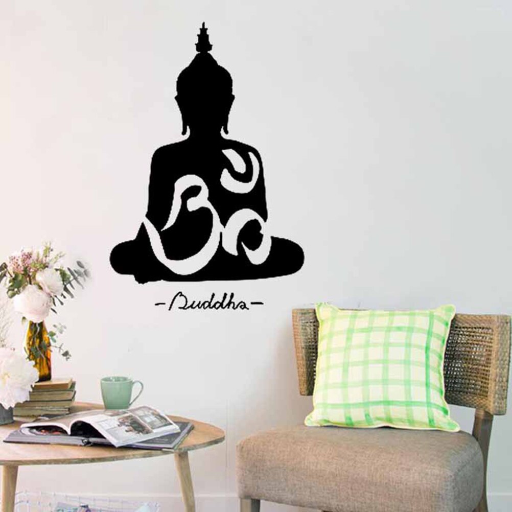 Buddha Wall Decor Sticker Art Decal For Bedroom De... – Grandado