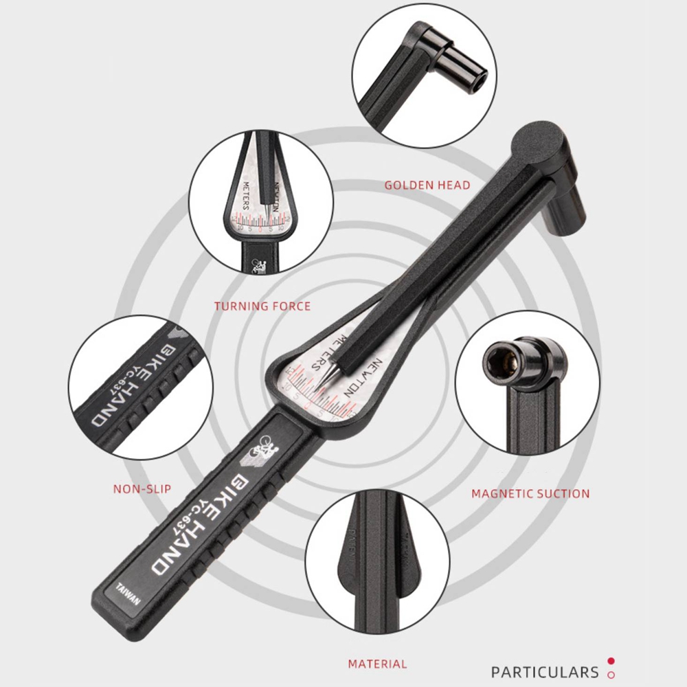 BIKE HAND Pointer Type Torque Wrench 2-10 N.M Adju... – Grandado