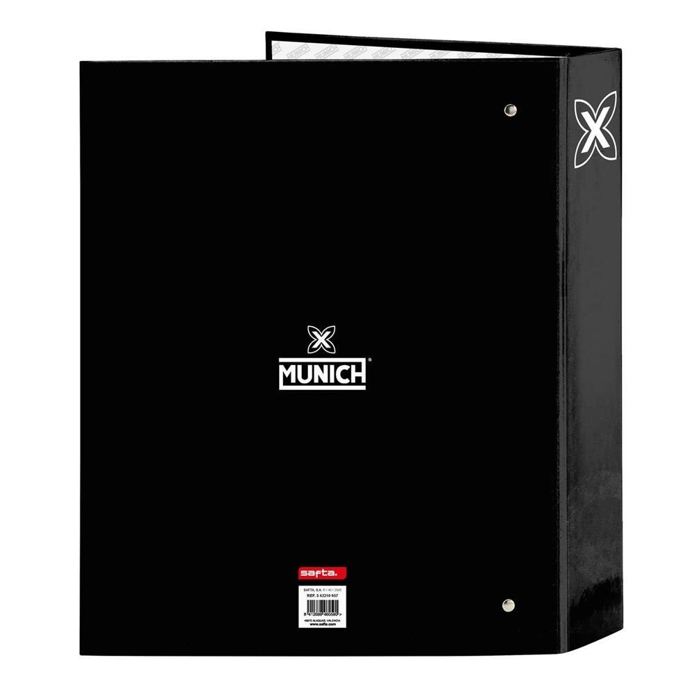 Carpeta F. 4 Anillas Lomo Ancho Munich "Deep ... – Grandado
