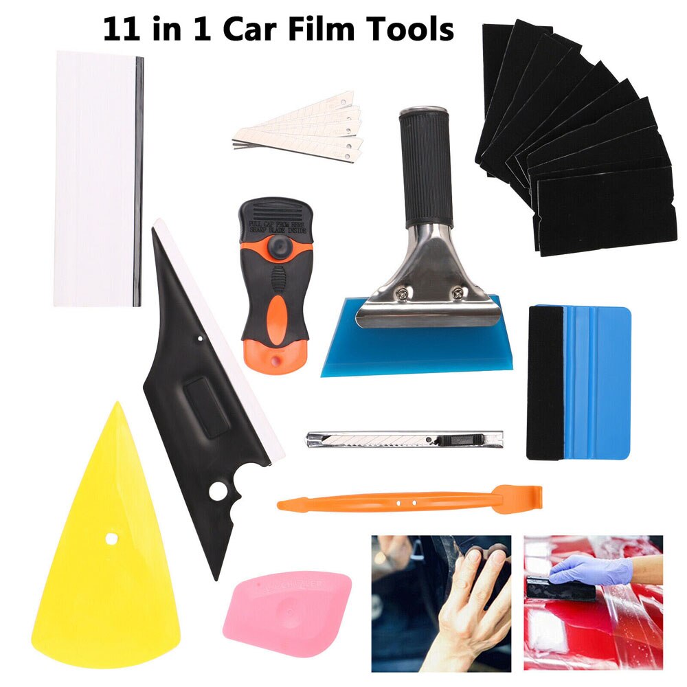 11 in wrap vinyl rakel vilt kit auto raam tint app... – Vicedeal