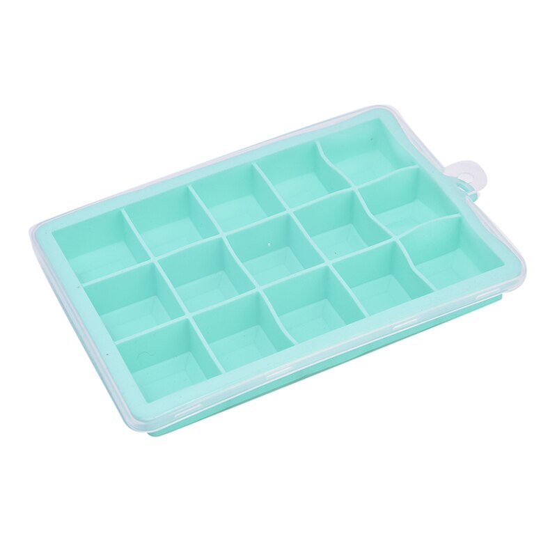 15 Cubes Ice Cube Tray Silicone Ice Cube Maker Mol... – Grandado