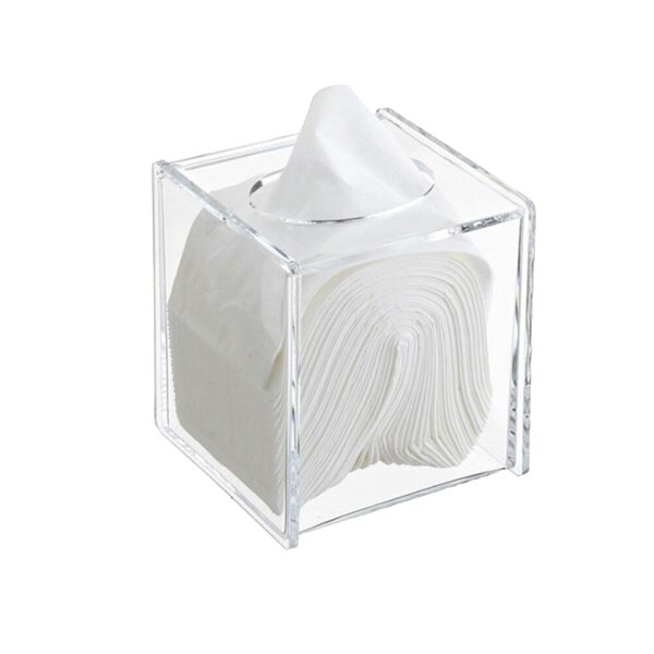 Tissue Box Acrylic Square Transparent Tissue Holde... – Grandado