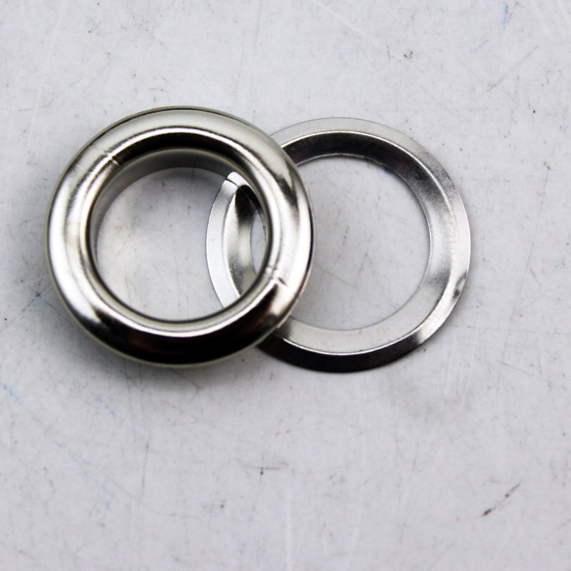 300set 10mm wide-brimmed eyelet Antique Silver met... – Vicedeal