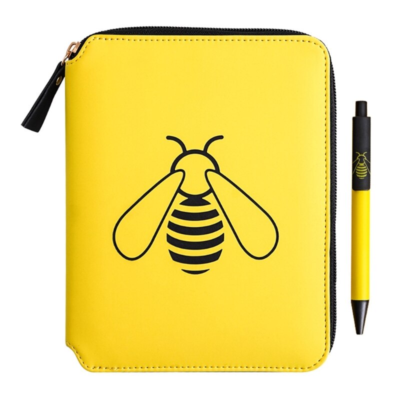 B6 Journal Notebook Cute Bee Agenda Planner Oragni... – Grandado