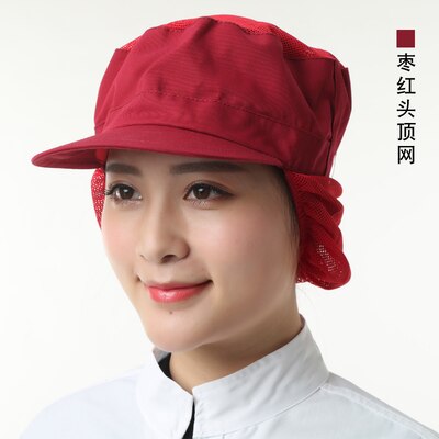 Hotel Restaurant Chef Hat Breathable Work Cap Mesh... – Grandado