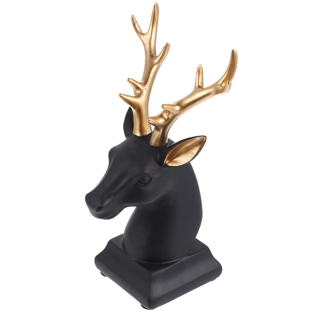 1PC Delicate Durable Portable Resin Deer Head Deer... – Grandado