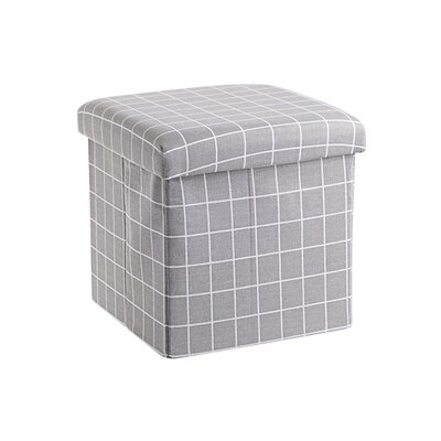 Linen Fabric storage Stool Foldable household Coff... – Grandado