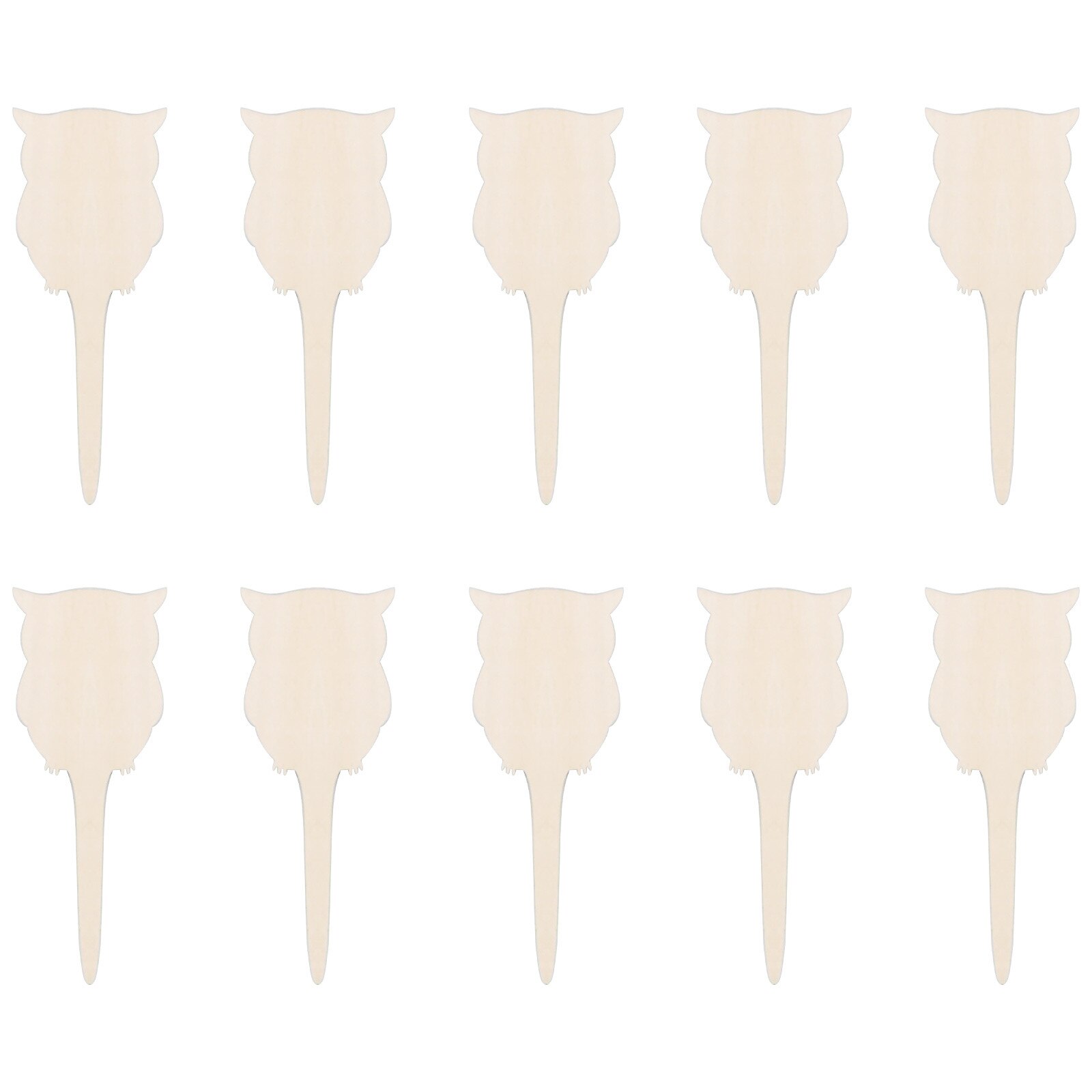 10 PCS Plant Tags Garden Plant Markers Wooden Labe... – Vicedeal