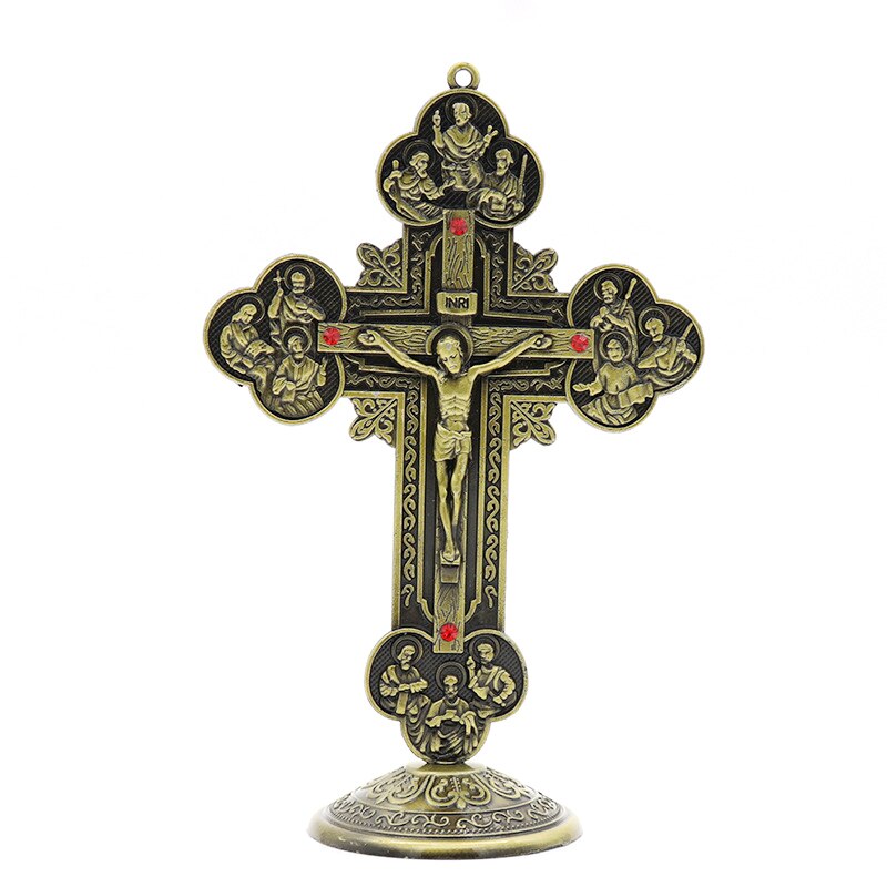 Catholic Christianity Religious Cross Icon 12 apos... – Grandado
