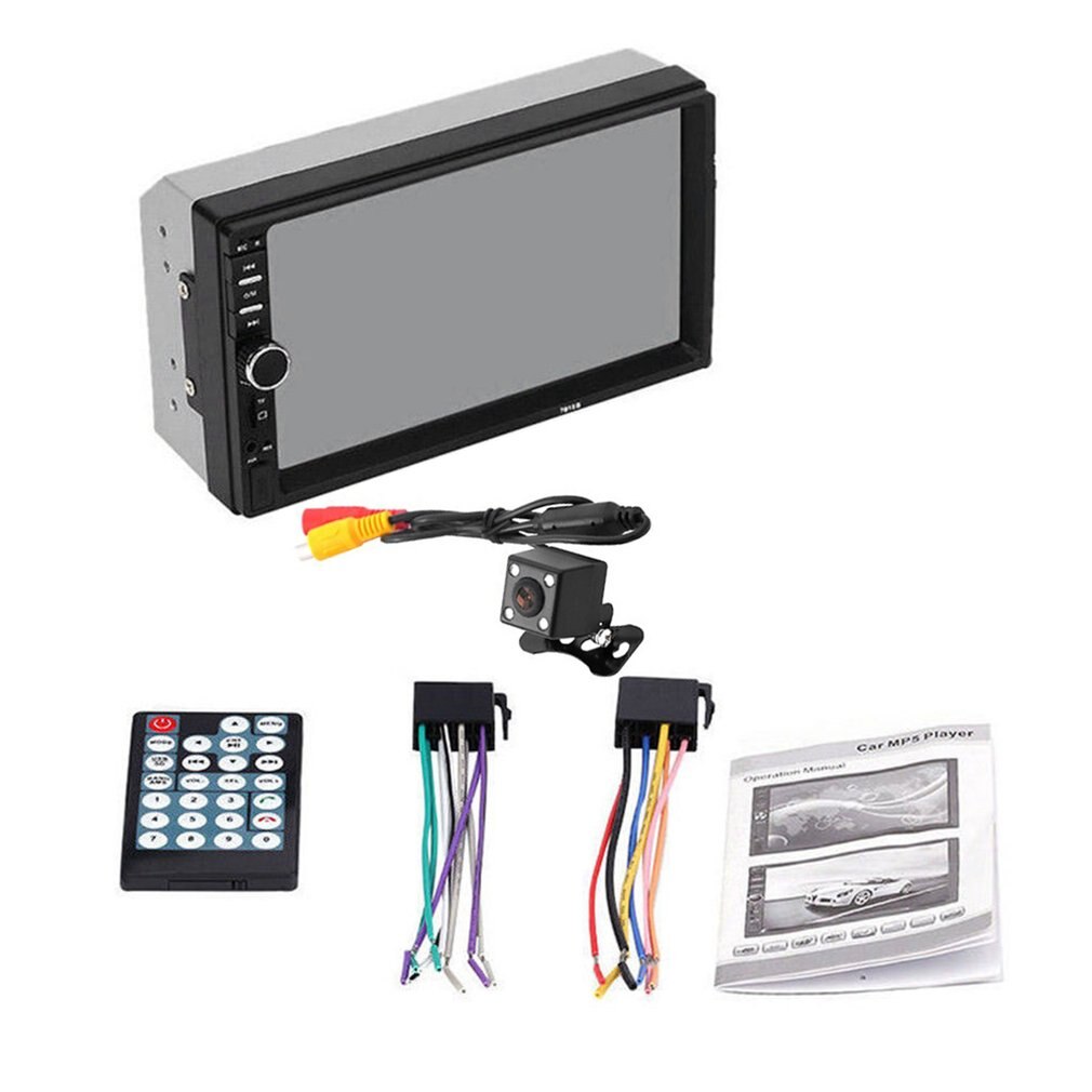 2 Din MP5 Player 7 Inch LCD Touch Screen Auto FM R... – Grandado