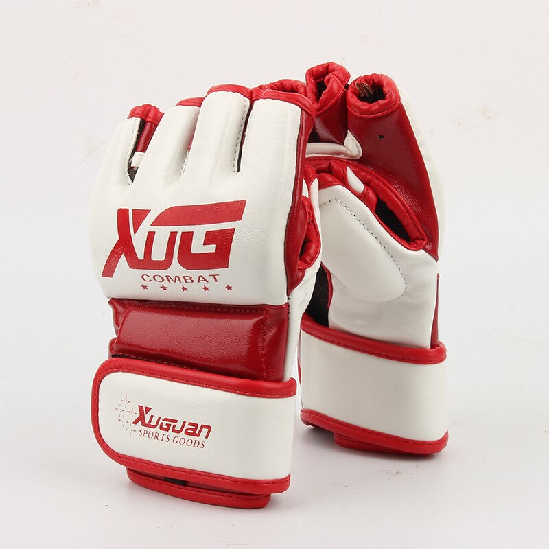 MMA Half Finger Fighting Gloves Wrestle Boxing Glo... – Grandado