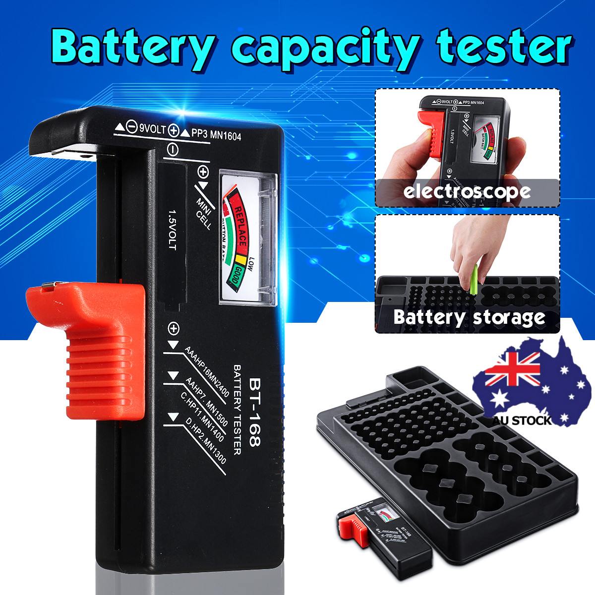 98 Battery Storage Box Digital Multiple Size Batte... – Grandado