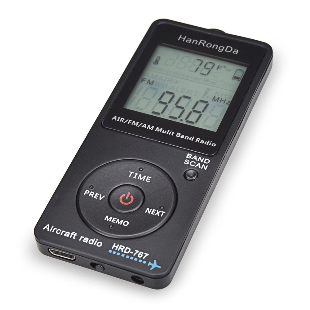 HanRongDa HRD-767 FM/AM/AIR Multi Band Radio Aircr... – Grandado