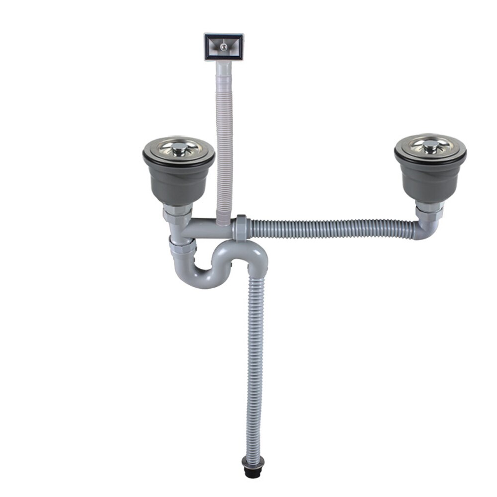 Talea Dubbele Wastafel Afvoerpijp Plastic Flexibel... – Vicedeal