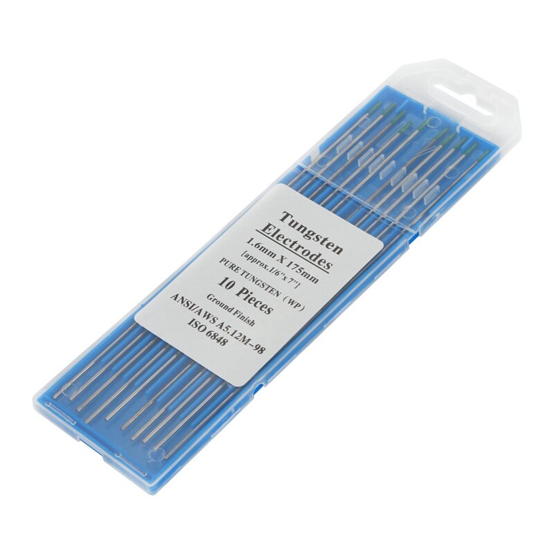 TIG Welding Tungsten Electrodes Pure Tungsten (Gre... – Grandado