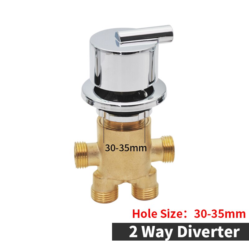 Brass Bathtub Waterfall Tap Diverter 2 Way Switch ... – Grandado