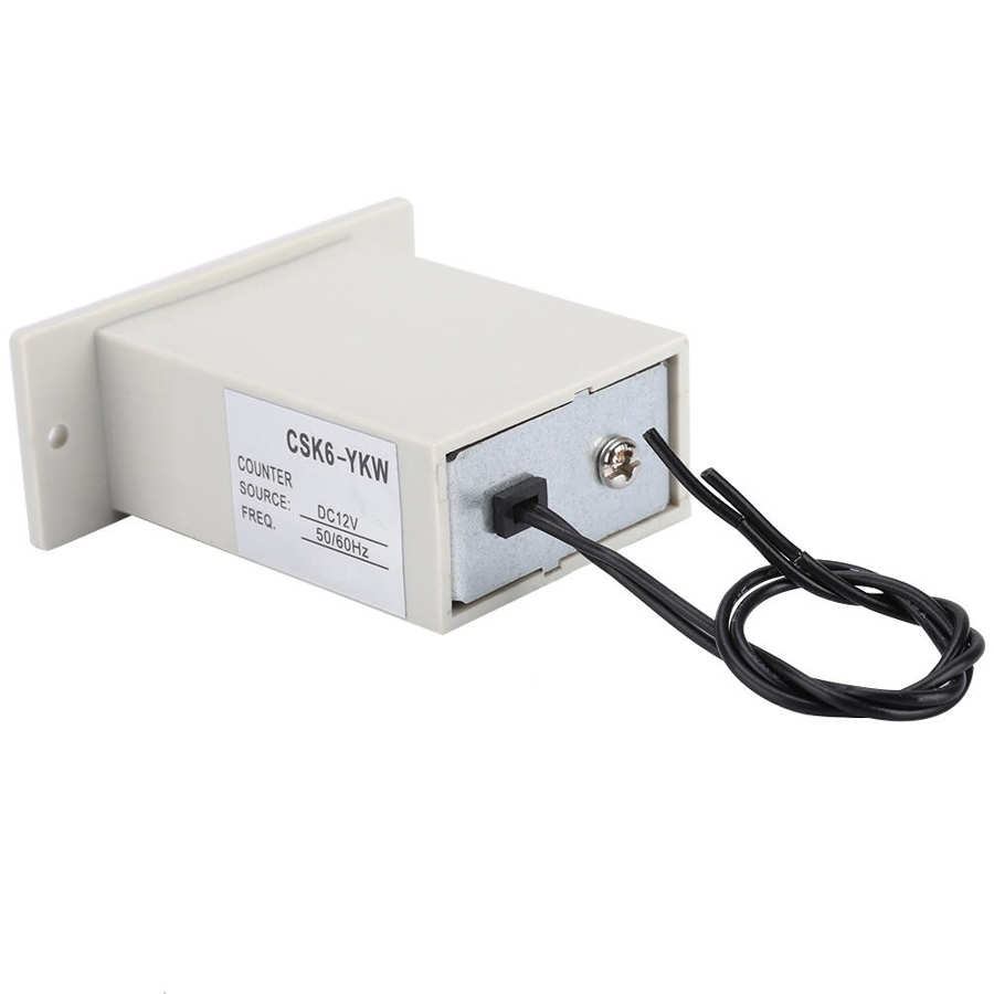 CSK6 TO YKW DC 12V Electromagnetic Counter 6 Digit... – Grandado