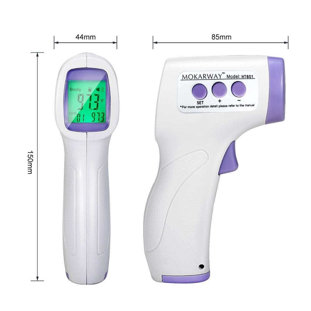 Non-contact Infrared Thermometer Forehead Temperat... – Grandado