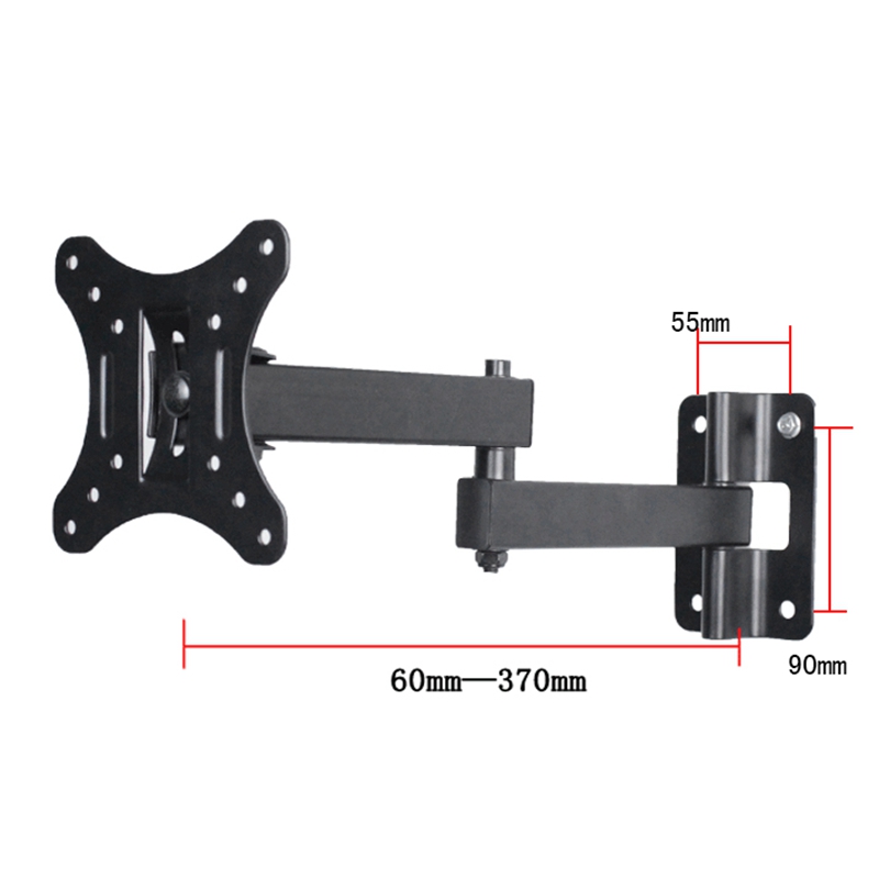 10 Inch-27 Inch Retractable TV Wall Mount Bracket ... – Vicedeal