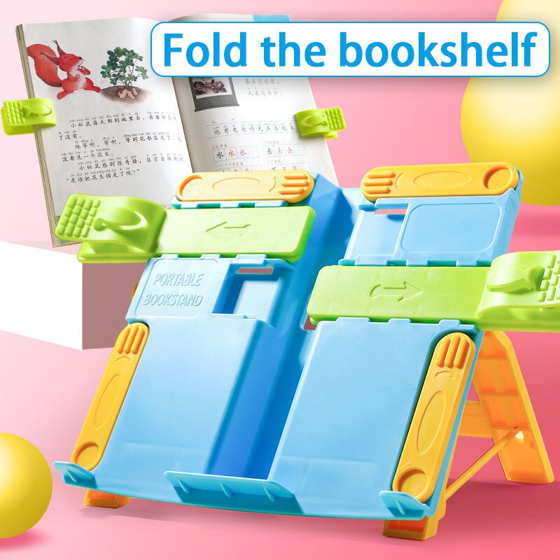 Adjustable Reading Book Stand Portable Non-Slip Me... – Vicedeal
