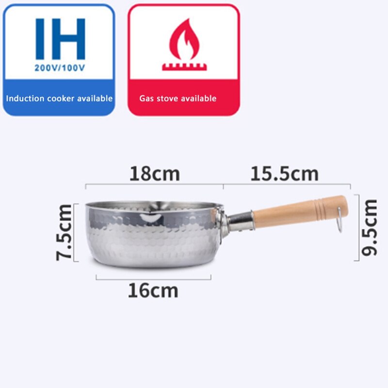 Japanese Style Snow Pan Stockpot Non-Stick Pan Noo... – Grandado
