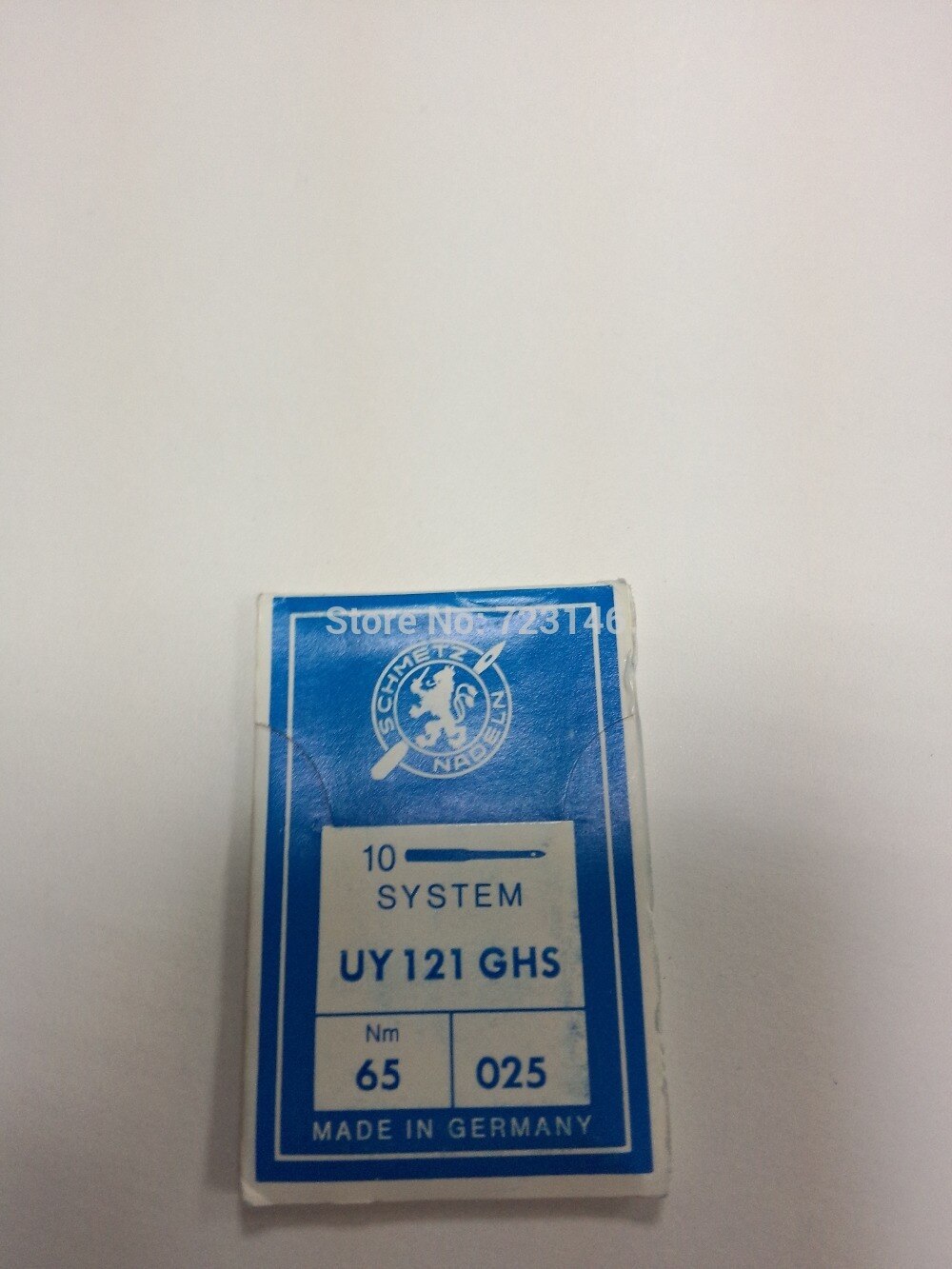 SCHMETZ 10 NADELN SYSTEM UY 121 GHS 65/025 Sewing ... – Grandado