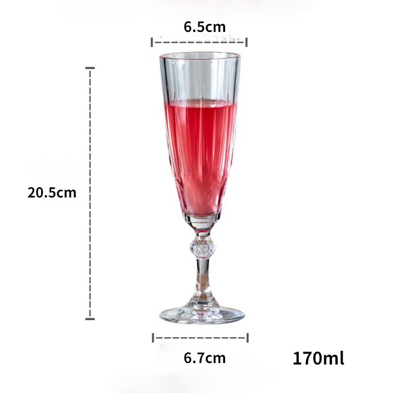 170-300ml European-Style Vintage Goblet Diamond Cu... – Vicedeal